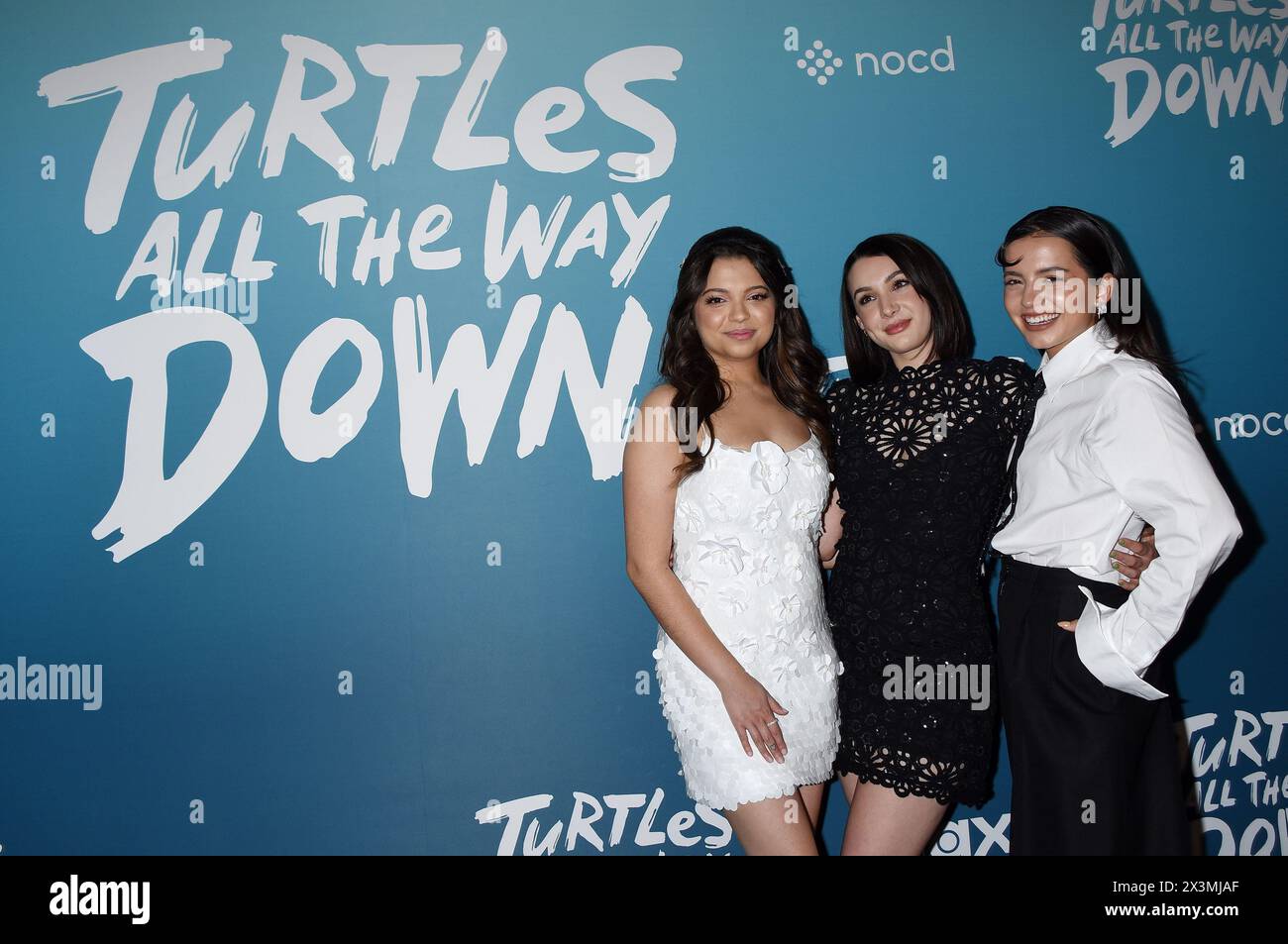 West Hollywood, USA. 27th Apr, 2024. Cree, Hannah Marks and Isabela ...