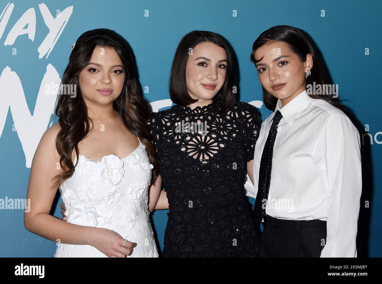 West Hollywood, USA. 27th Apr, 2024. Cree, Hannah Marks and Isabela ...