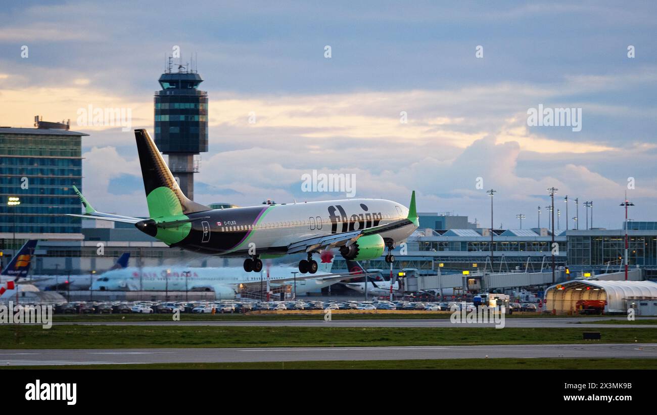 Flair airlines 737 max hi-res stock photography and images - Alamy