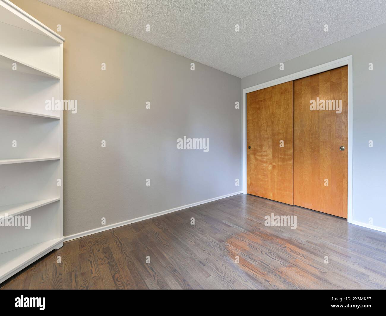 Modern residential empty bedroom interior Stock Photo - Alamy