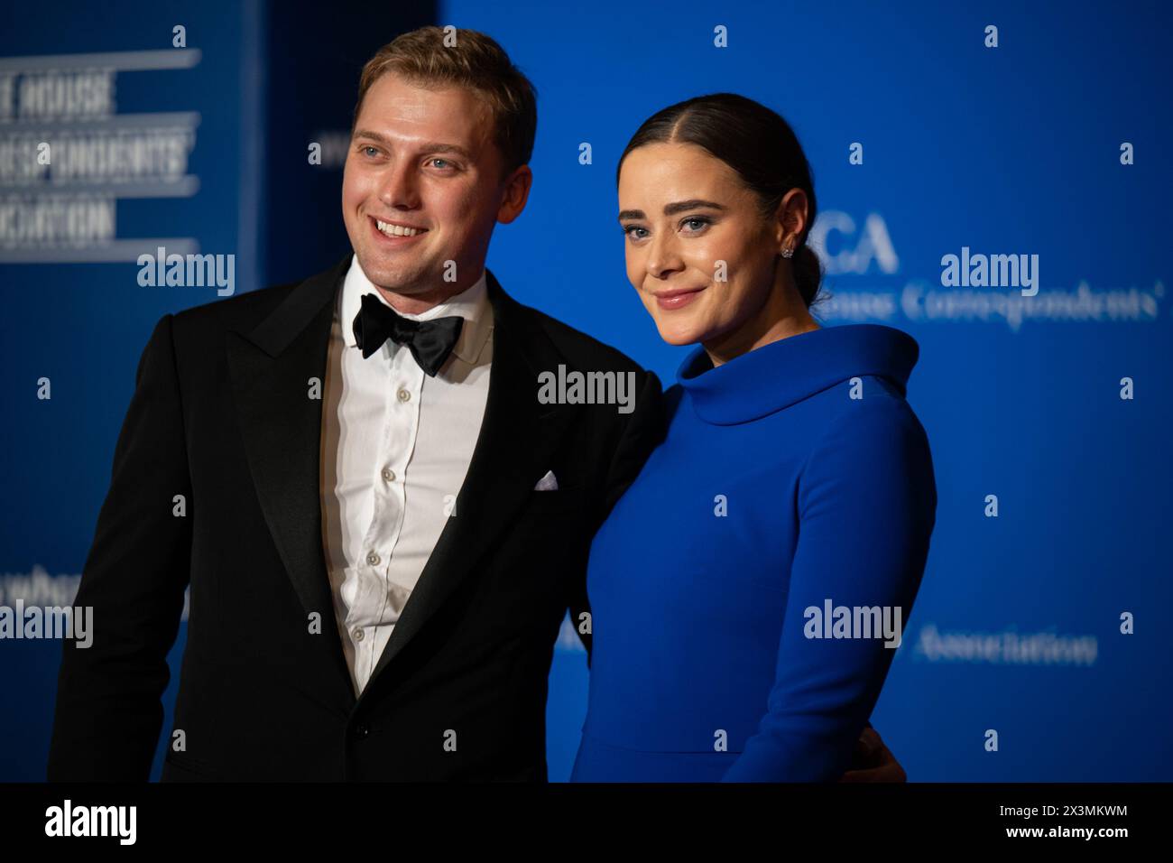 Peter Neal and Naomi Biden attend the 2024 White House Correspondents ...