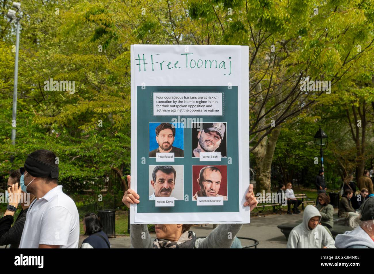 New York, New York, USA. 27th Apr, 2024. (NEW) Protest In Solidarity ...