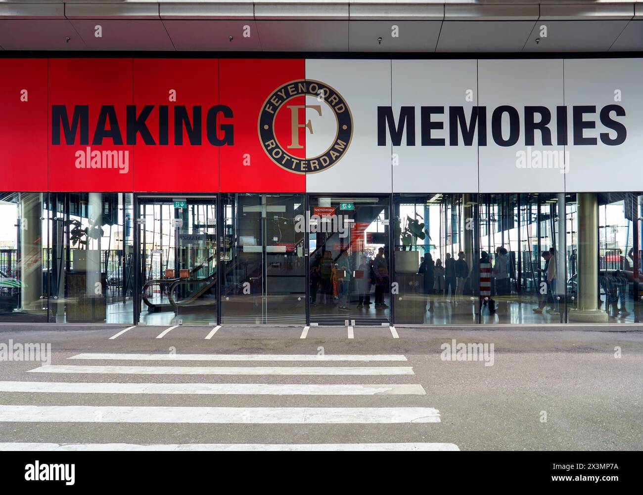 Visiting De Kuip arena - the official playgrounds of FC Feyenoord Stock ...