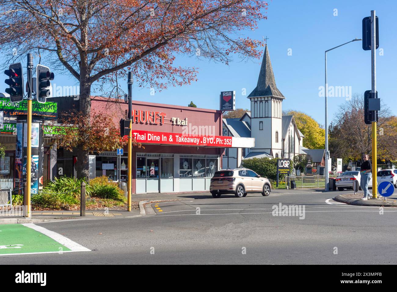 Corner st pauls anglican church harewood road historic papanui hi-res ...
