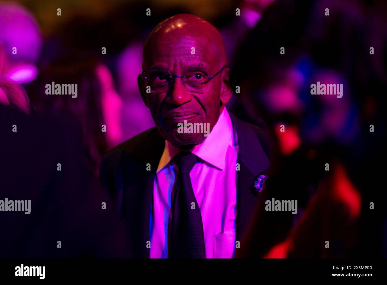 Journalist Al Roker arrives at the White House Correspondents Dinner at ...