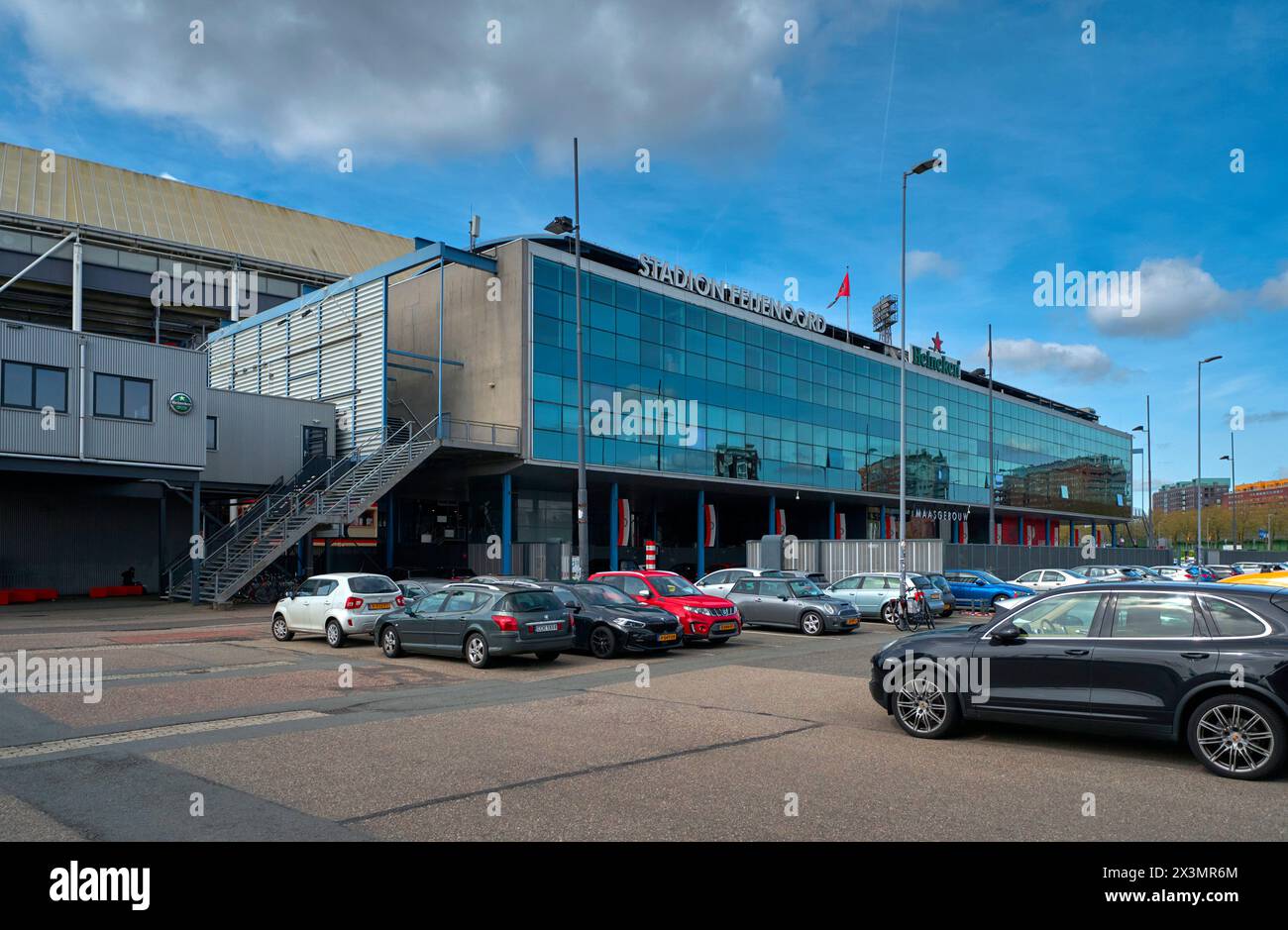 View on De Kuip arena - the official playgrounds of FC Feyenoord Stock ...