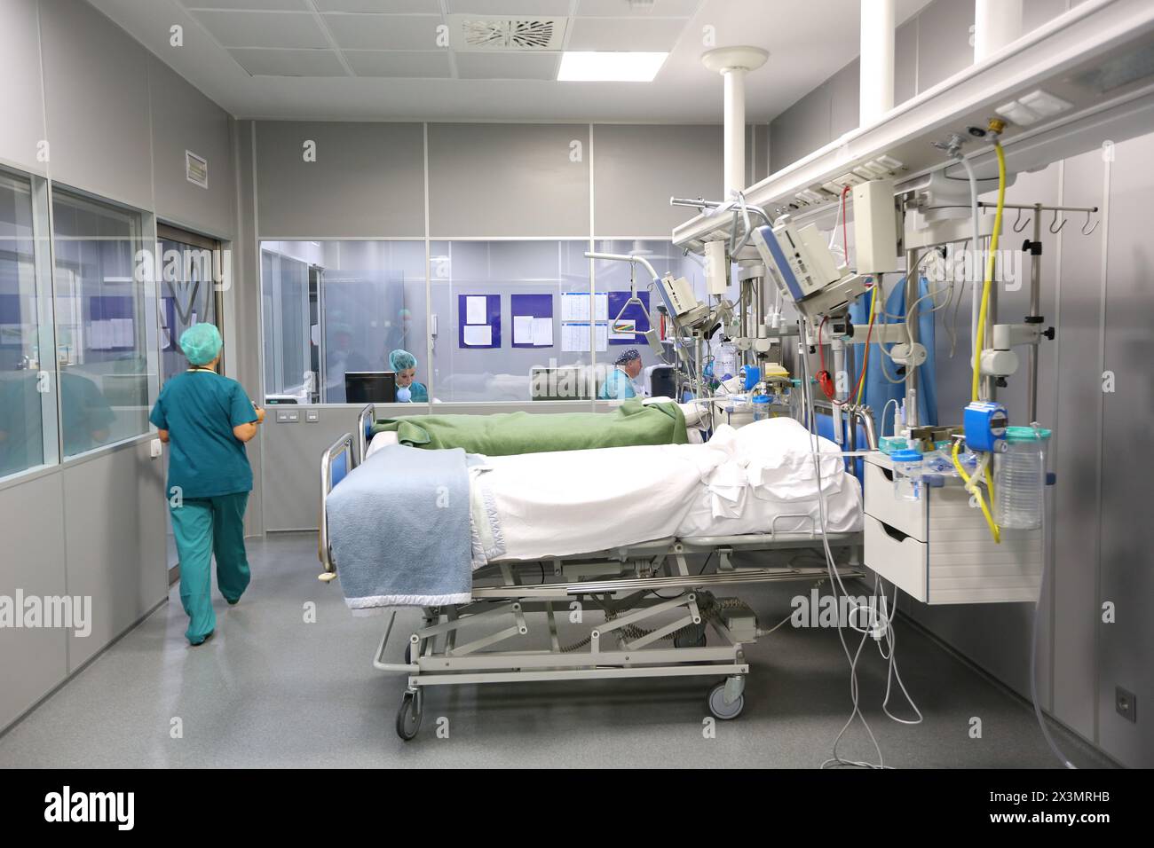 Resuscitation room, Surgery, Onkologikoa Hospital, Oncology Institute ...
