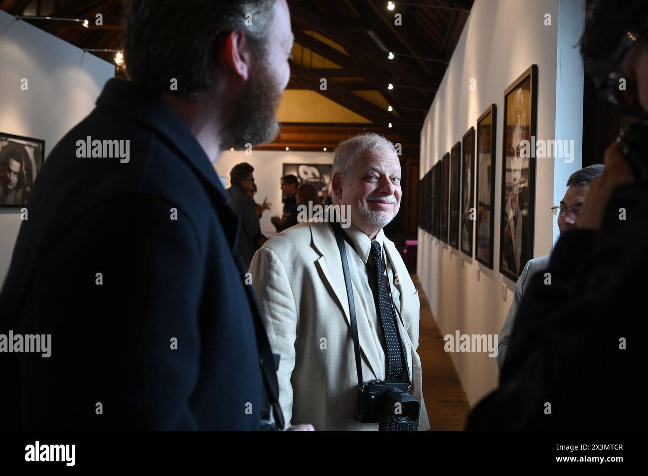 Photographer Phillip Caruso attends Milford PA's historic Forest Hall ...