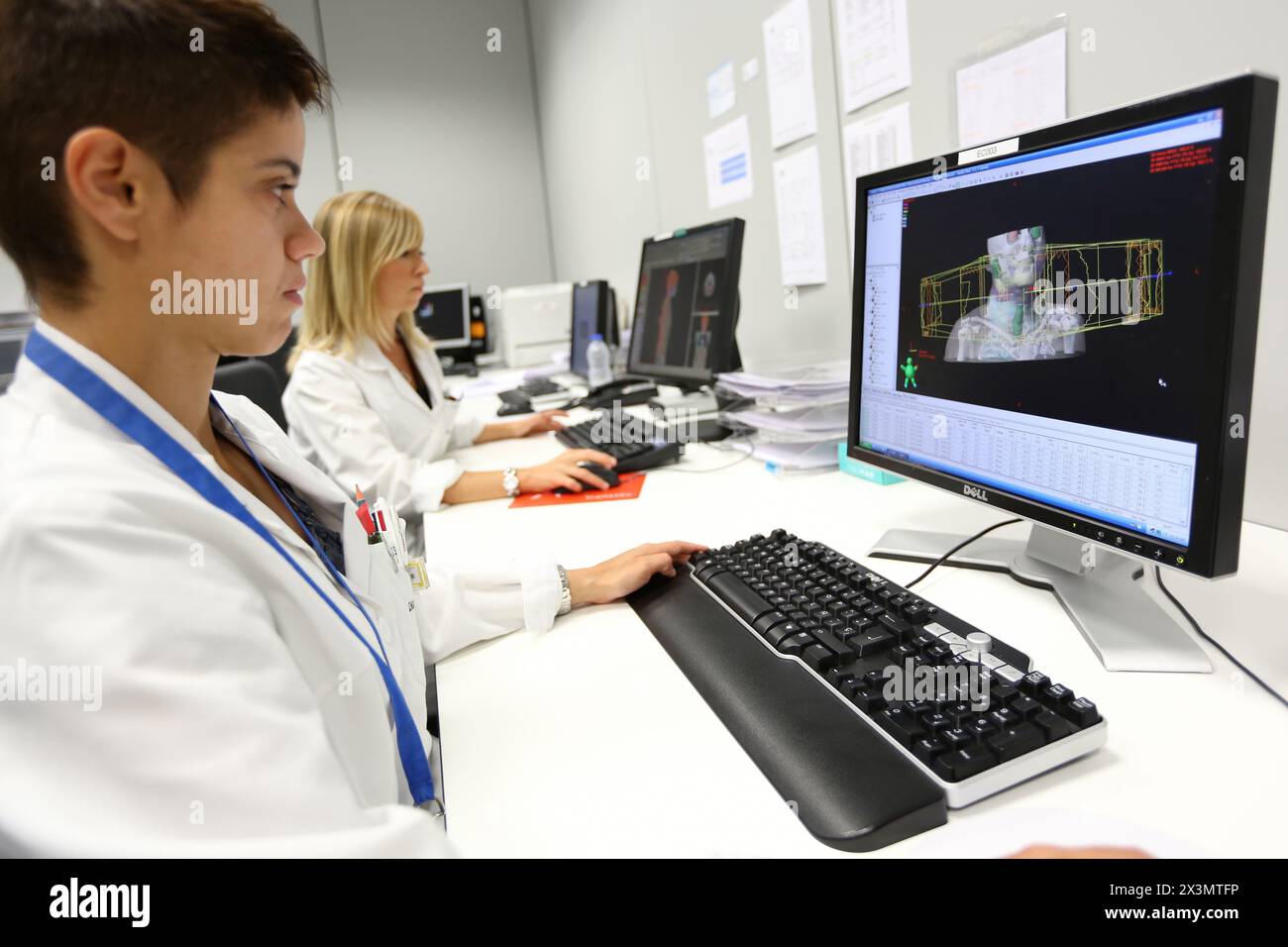 Treatment ORL with IMRT Intensity Modulated Radiation Therapy, Medical ...