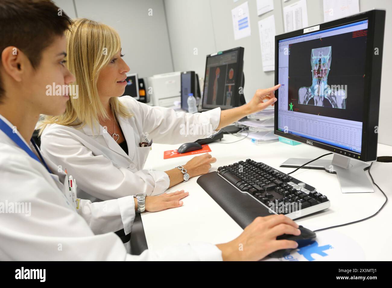 Treatment ORL with IMRT Intensity Modulated Radiation Therapy, Medical ...