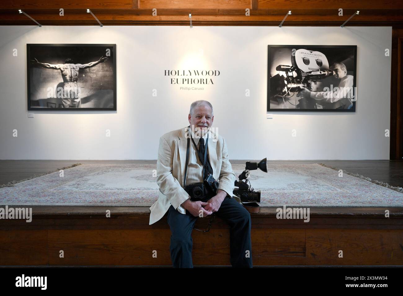 Photographer Phillip Caruso attends Milford PA's historic Forest Hall ...