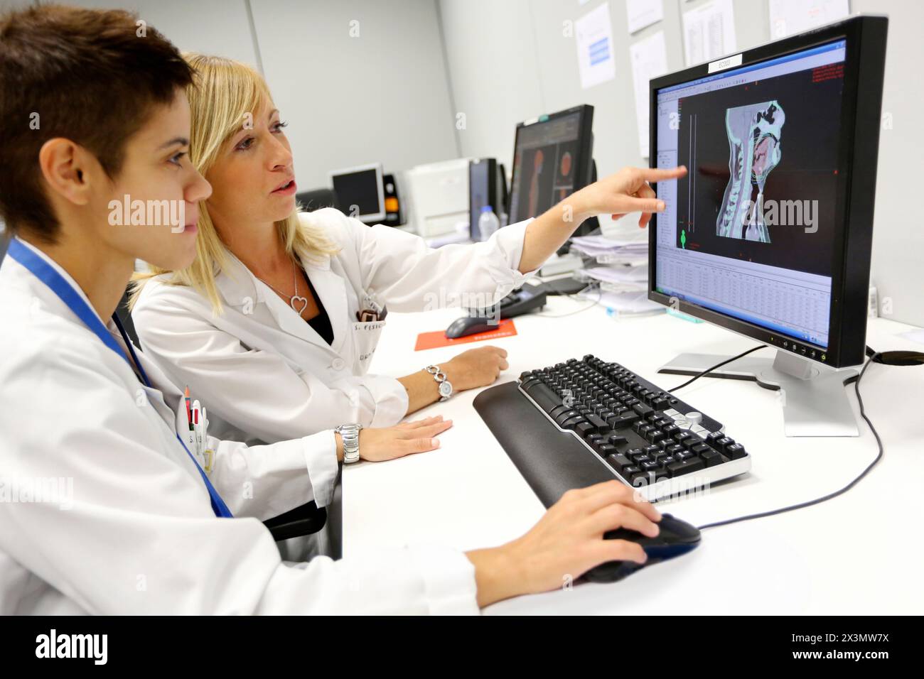 Treatment ORL with IMRT Intensity Modulated Radiation Therapy, Medical ...