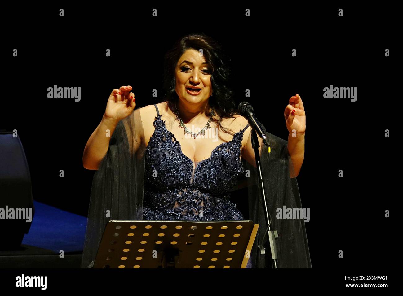 Diyarbakir, Turkey. 27th Apr 2024. The famous German-Kurdish opera ...