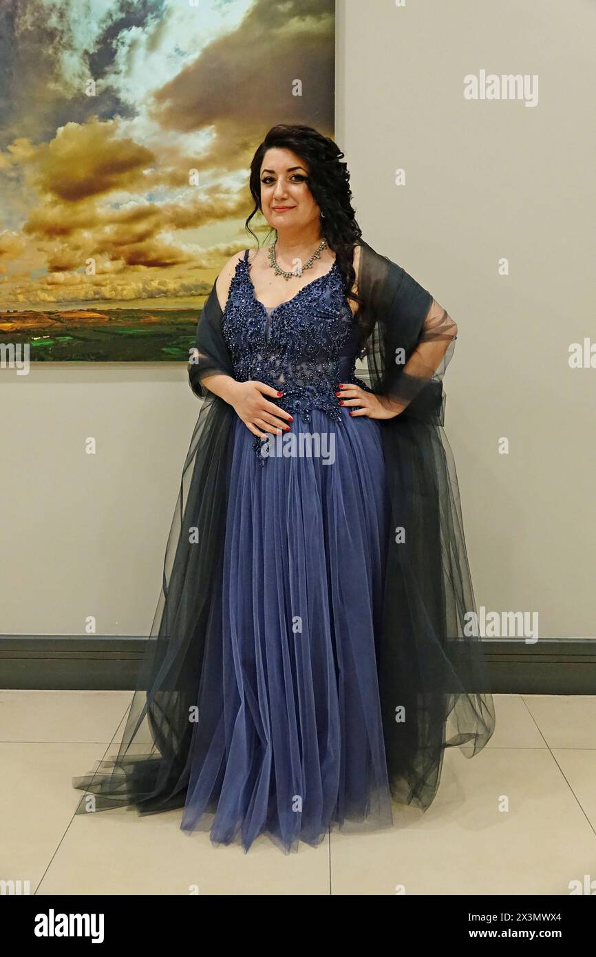 Diyarbakir, Turkey. 27th Apr, 2024. The famous German-Kurdish opera ...