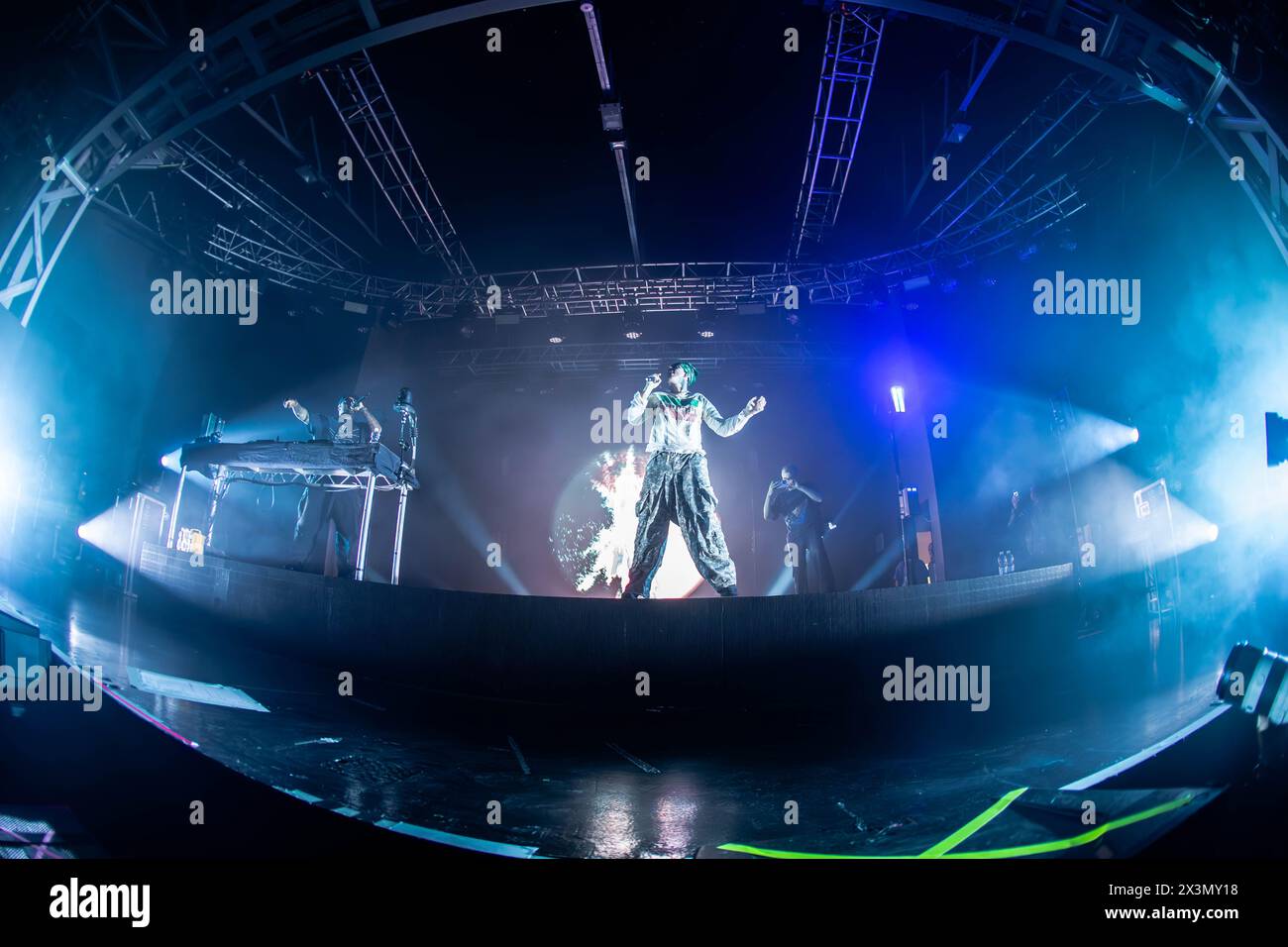 Milan, Italy. 27th Apr, 2024. The Australian musician Charlton Kenneth ...