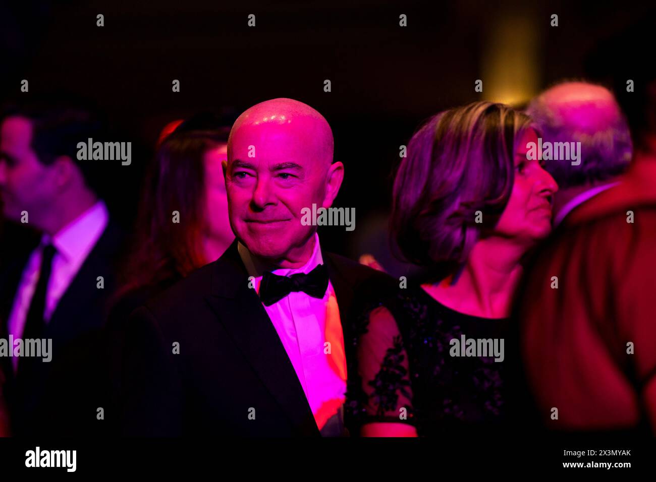 United States Secretary of Homeland Security Alejandro Mayorkas arrives ...