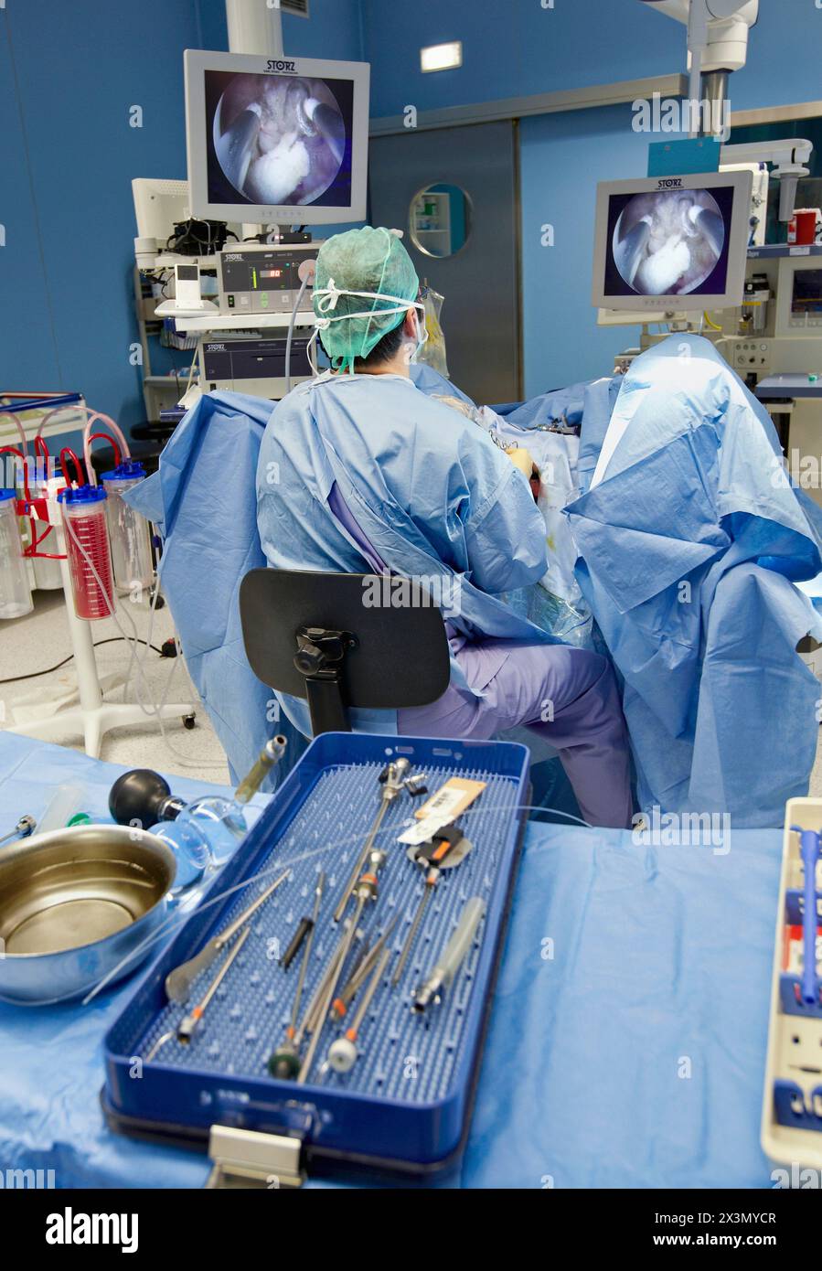 Prostate surgery, bipolar TURP (transurethral resection of the prostate ...