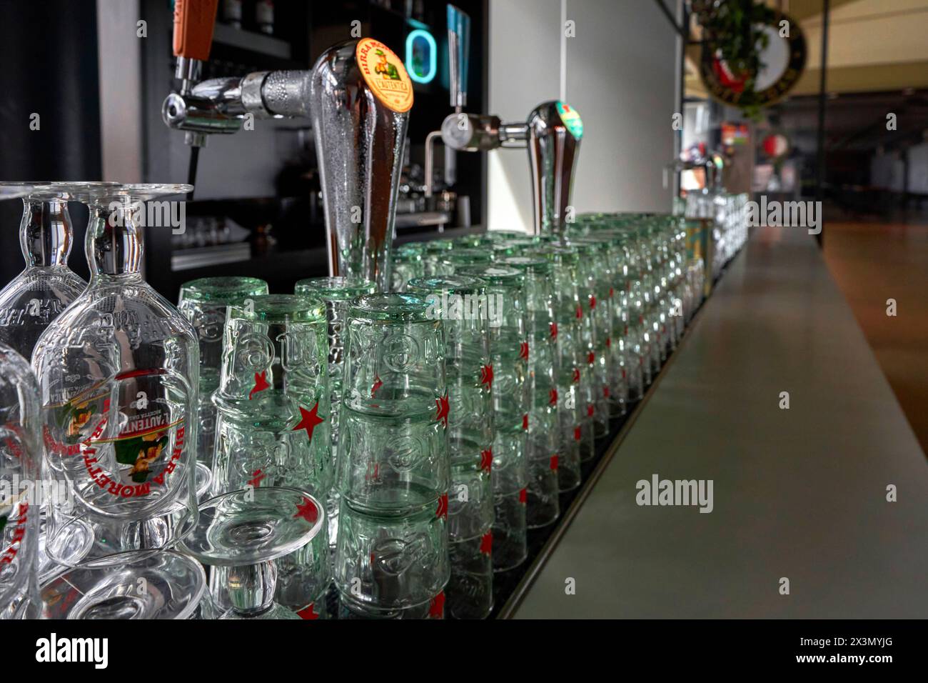 Bar in the VIP area at De Kuip arena - the official playgrounds of FC ...
