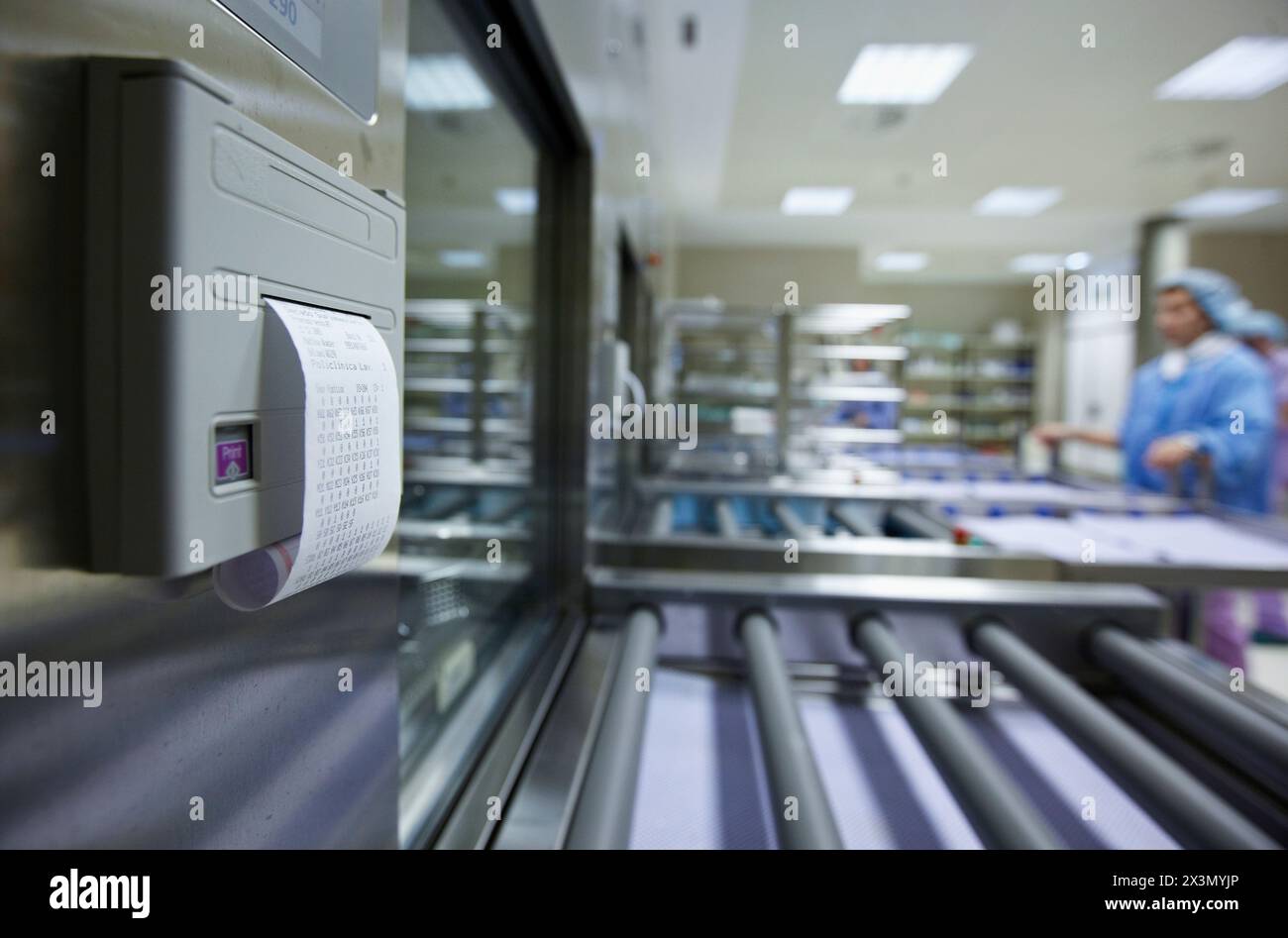 Cleaning surgical instruments sterilization hi-res stock photography ...