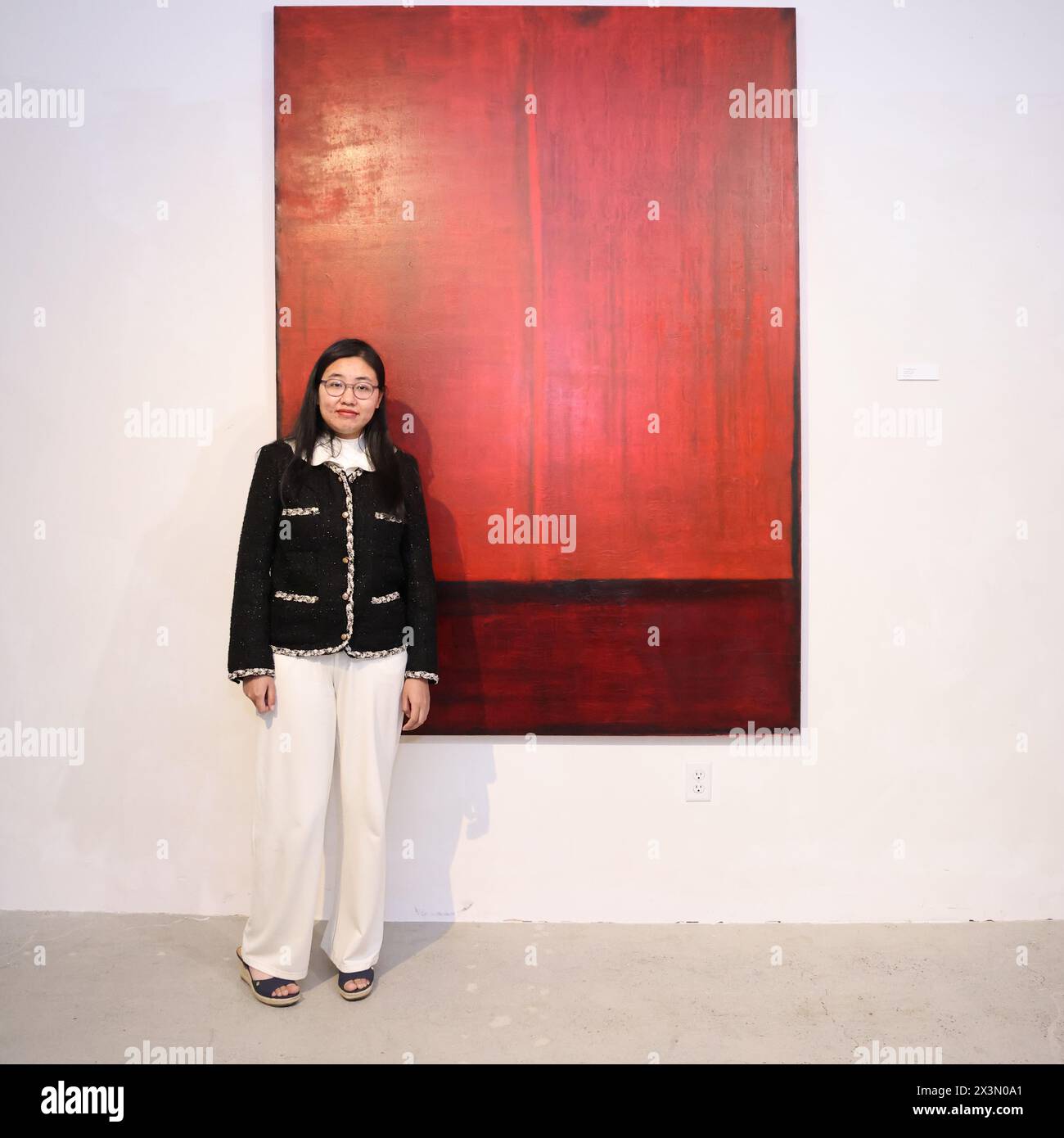 West Hollywood, California. 25th April, 2024. Artist Yun Wang attending ...