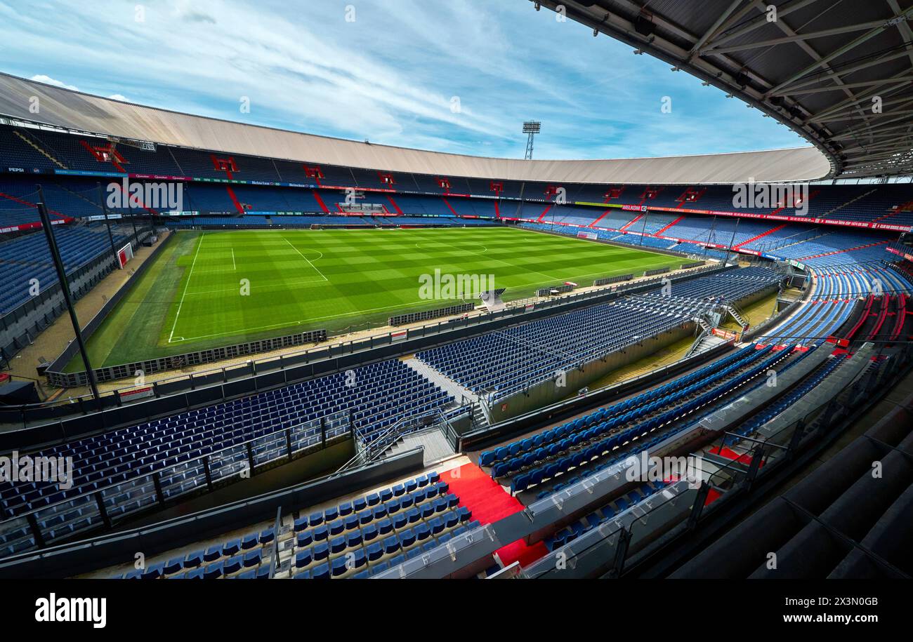Pitch view at De Kuip arena - the official playgrounds of FC Feyenoord ...