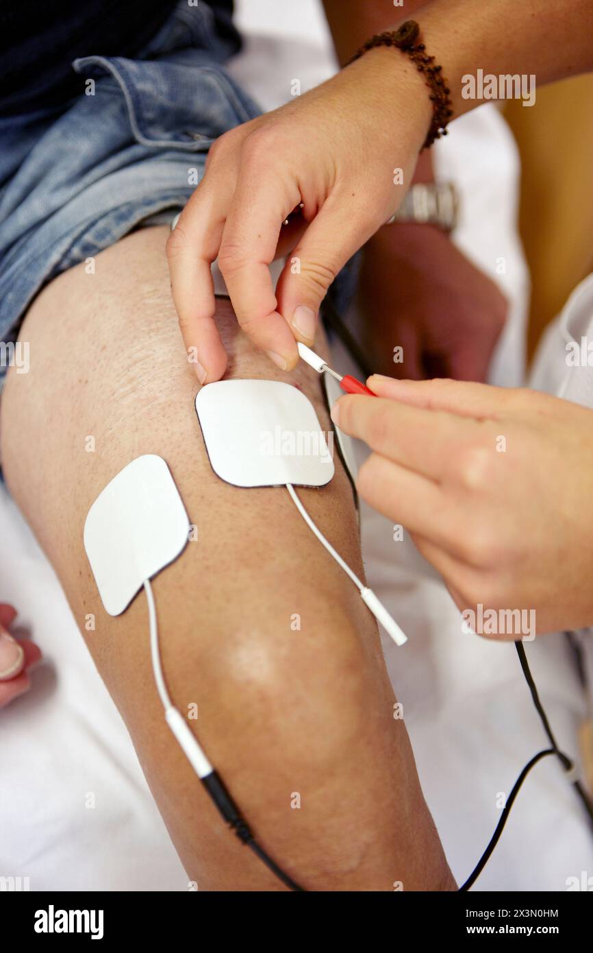 Electrical muscle stimulation hi-res stock photography and images - Alamy