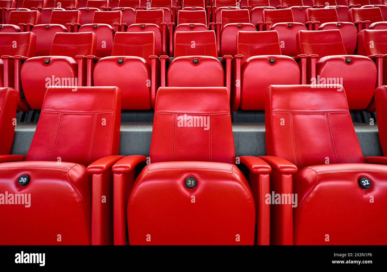 At the VIP tribune at De Kuip arena - the official playgrounds of FC ...