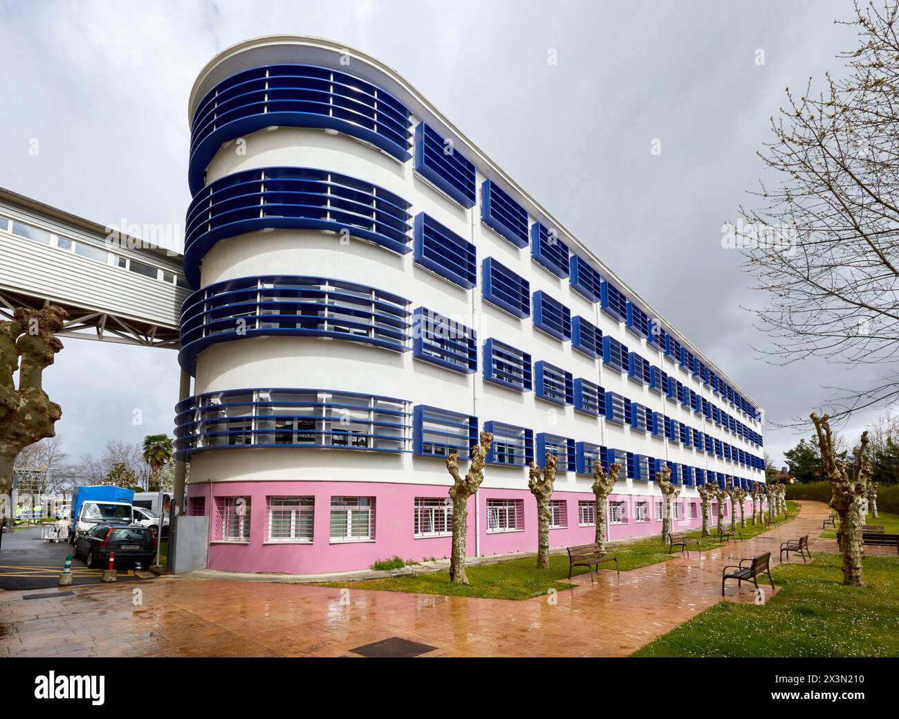 Amara building, Hospital Donostia, San Sebastian, Gipuzkoa, Basque ...