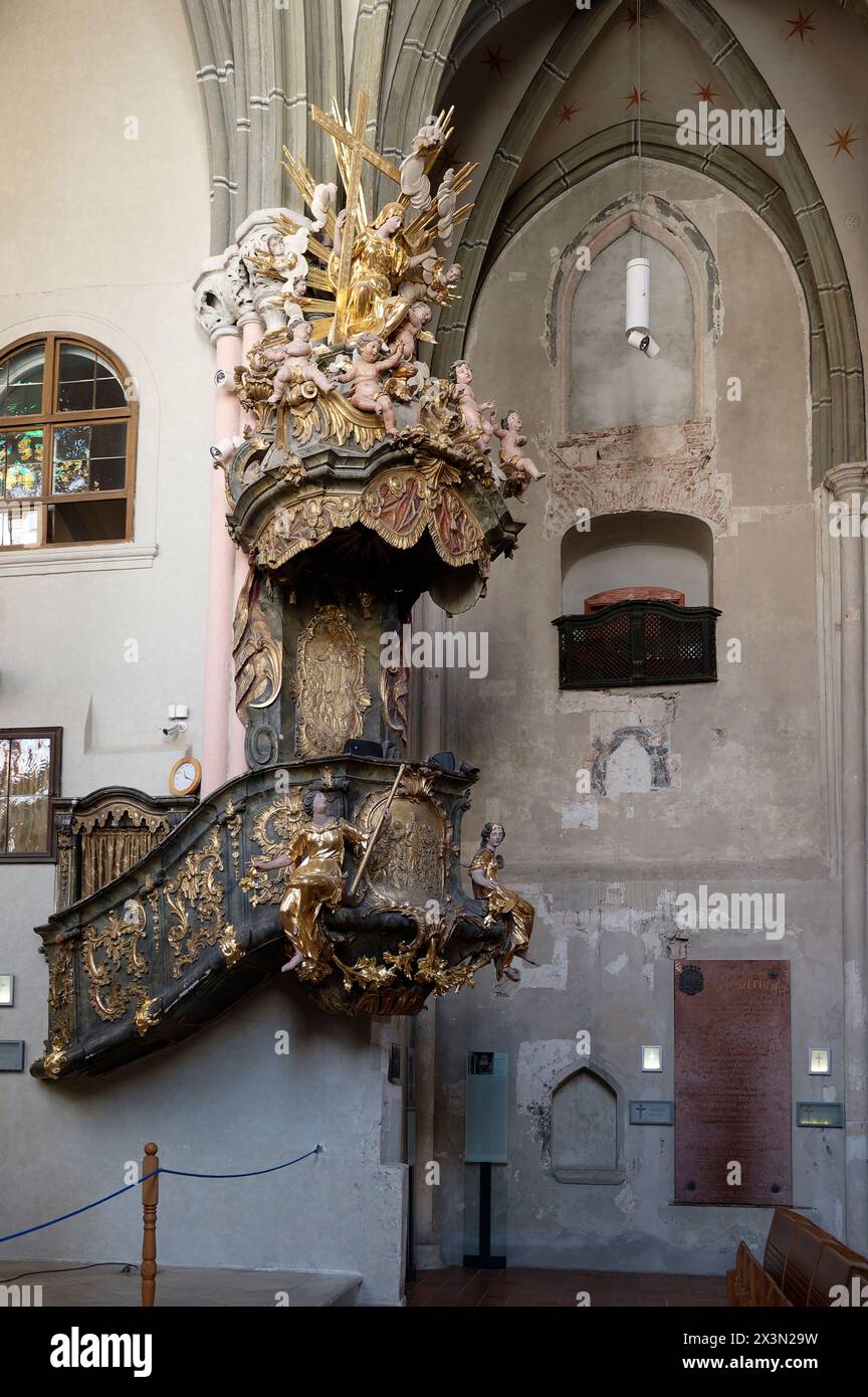 Sopron, Hungary. The Goat Church is a Roman Catholic church in Sopron ...