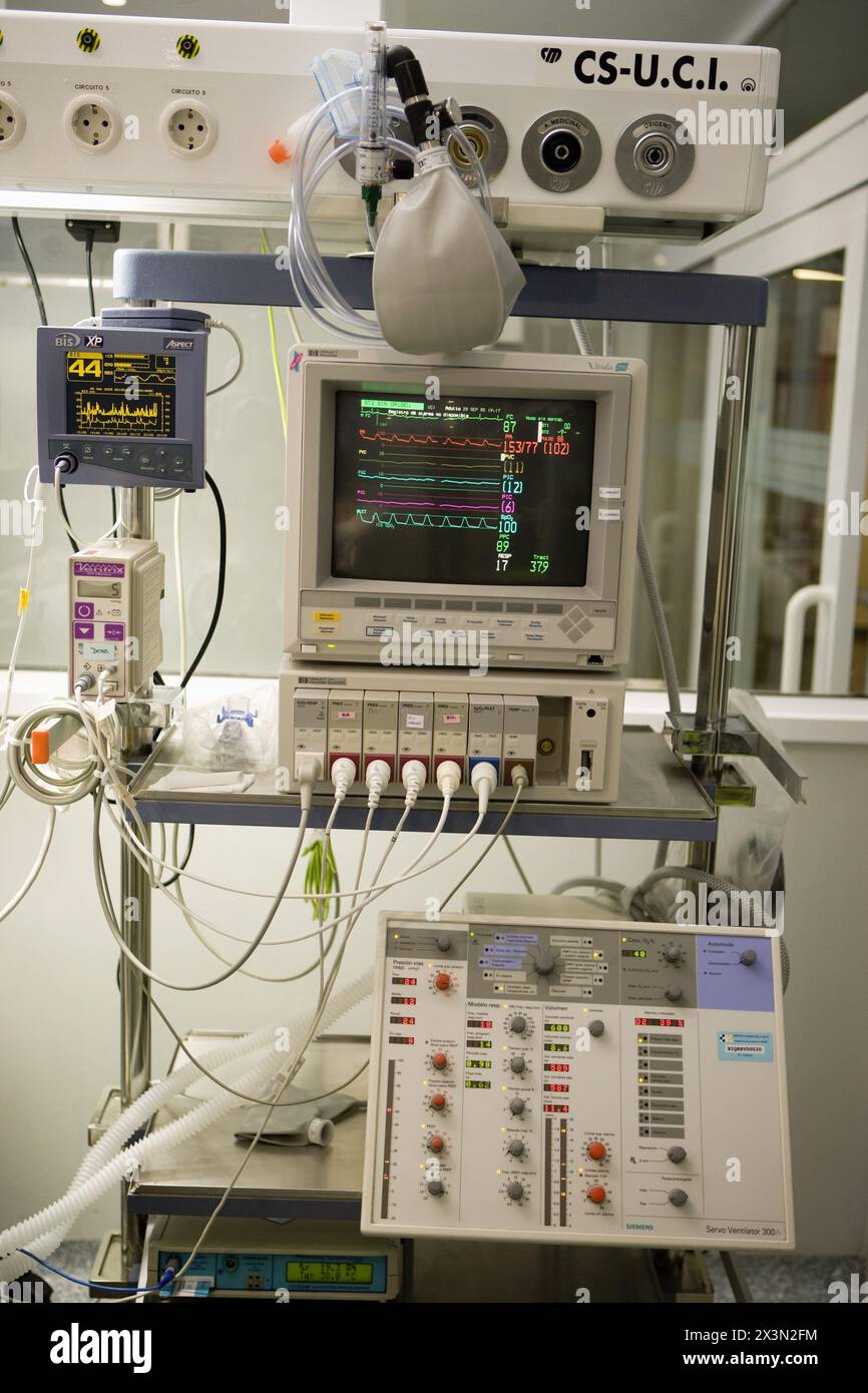 ICM, ICU (Intensive Care Unit), Hospital Stock Photo - Alamy