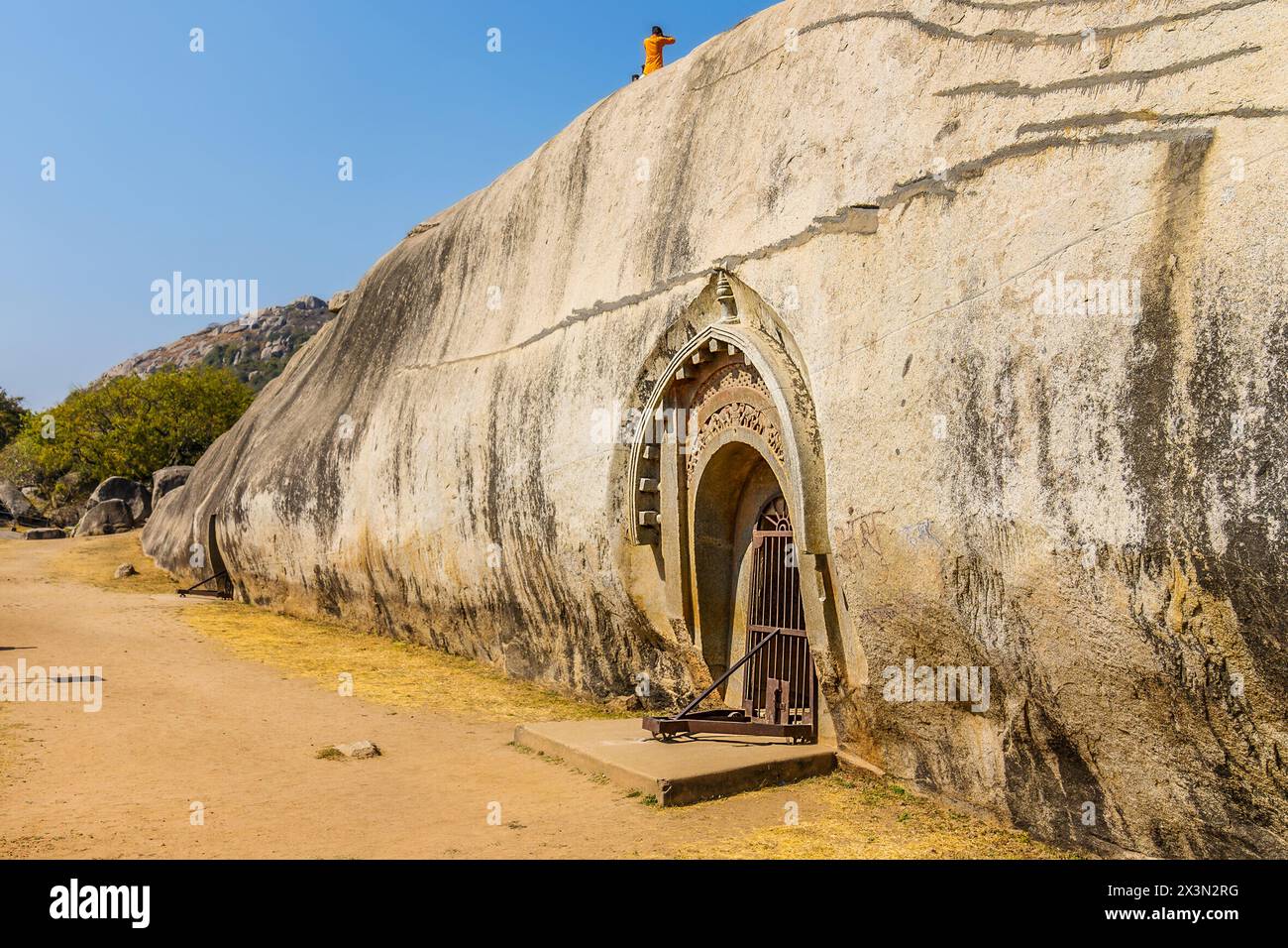 Barabar Caves said to be the oldest man made caves built by cutting ...