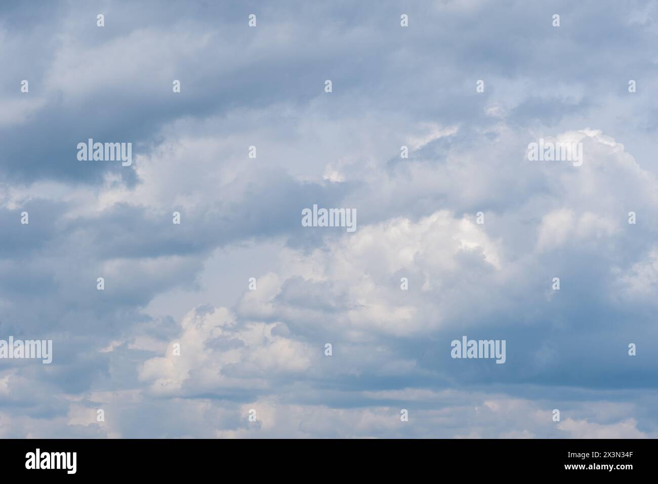 Fluffy white dense cumulus clouds hi-res stock photography and images ...