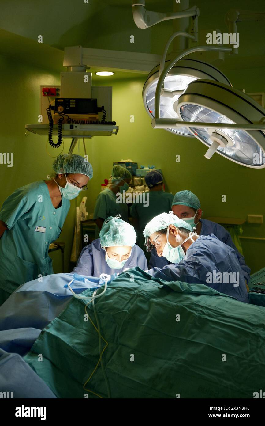 Axillary metastasis, plastic surgery, operation room. Hospital ...