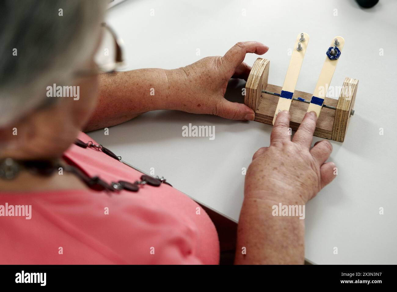 Occupational therapy, seesaw: proprioception exercise, stroke. Hospital ...