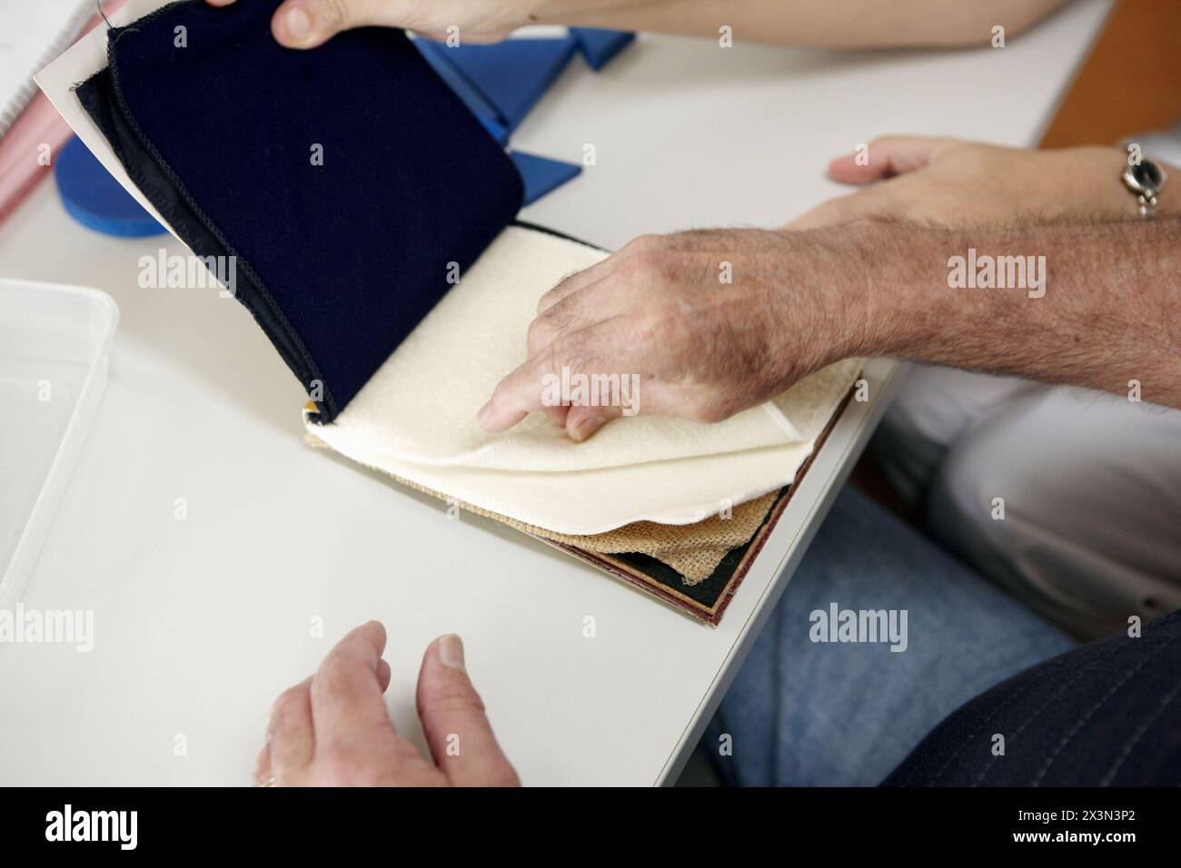 Occupational therapy, textures: shape and texture recognition exercise ...