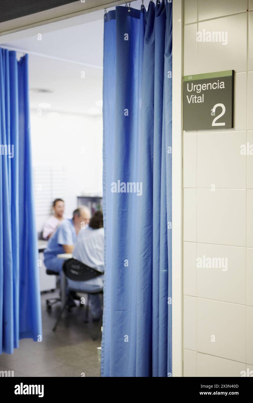 Emergency area. Hospital Universitario de Gran Canaria Doctor Negrin ...