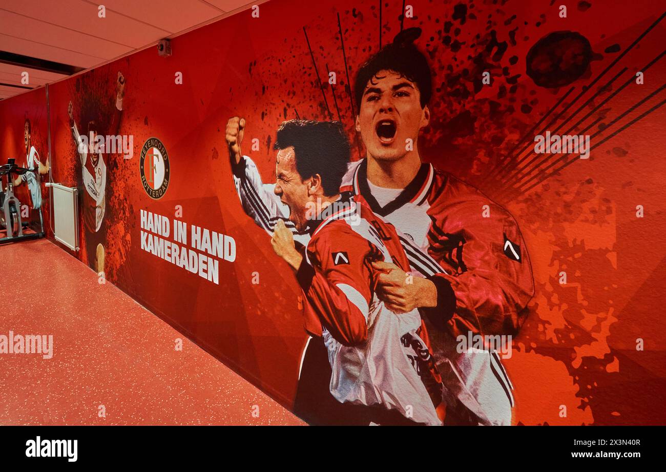 Behind the curtains at De Kuip arena - the official playgrounds of FC ...