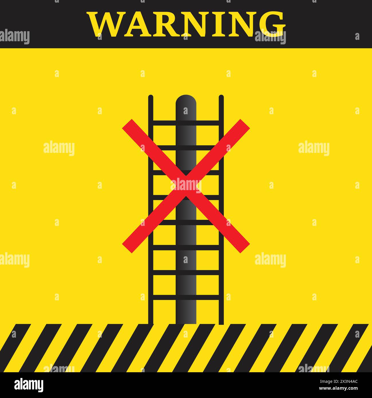 Lean to ladder Stock Vector Images - Alamy