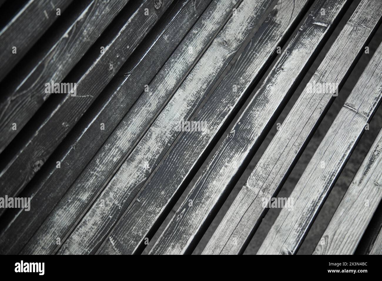 Old wooden bench seat close-up texture Stock Photo - Alamy