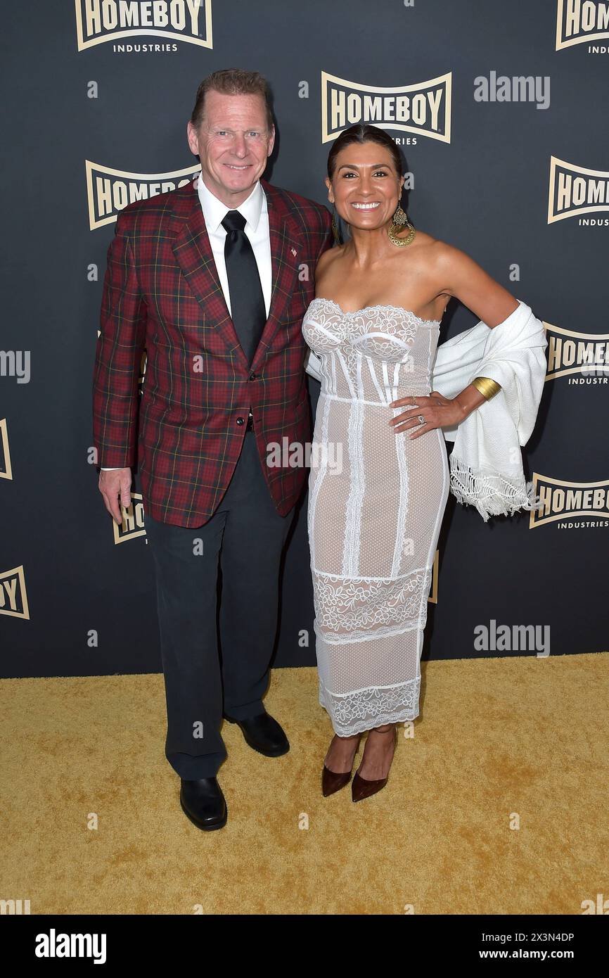 Brian Herlihy und Vera Jimenez bei der Homeboy Industries Lo Maximo ...