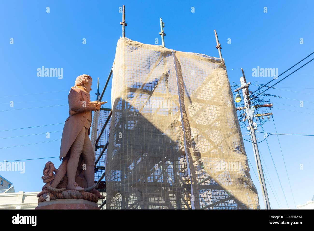 Sydney, Australia. 28 Apr 2024. To commemorate the arrival of Captain ...