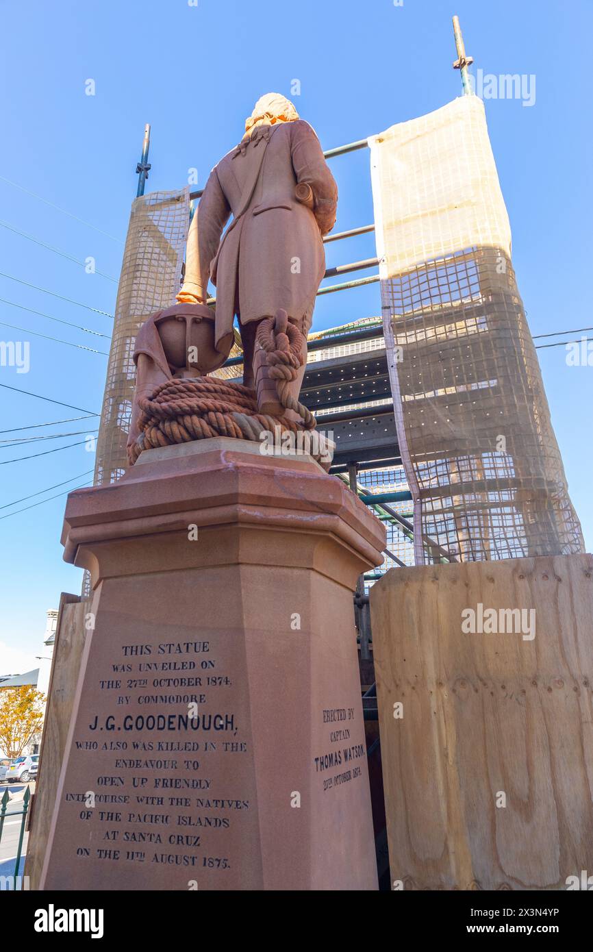 Sydney, Australia. 28 Apr 2024. To commemorate the arrival of Captain ...