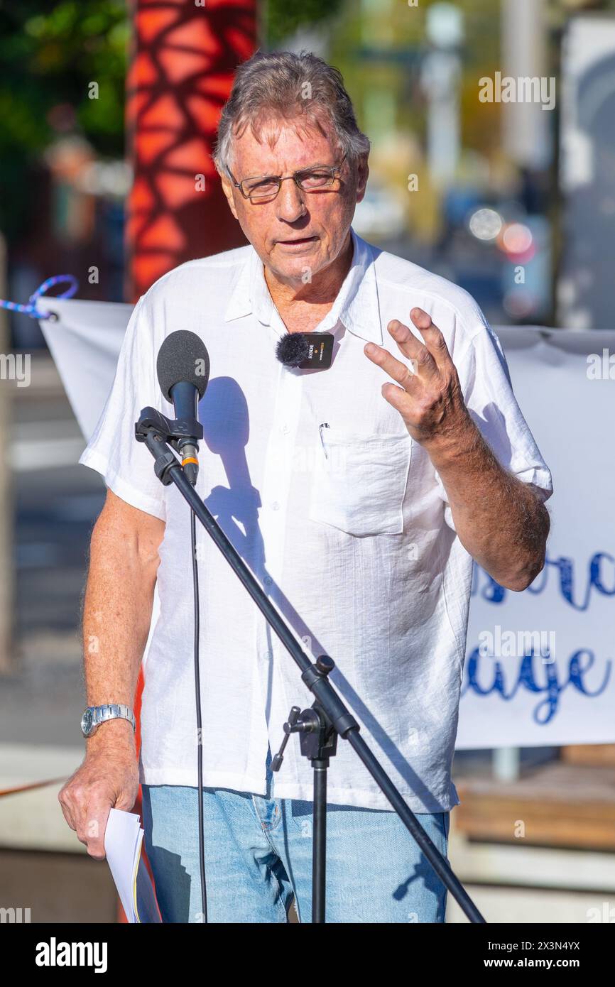 Sydney, Australia. 28 Apr 2024. To commemorate the arrival of Captain ...