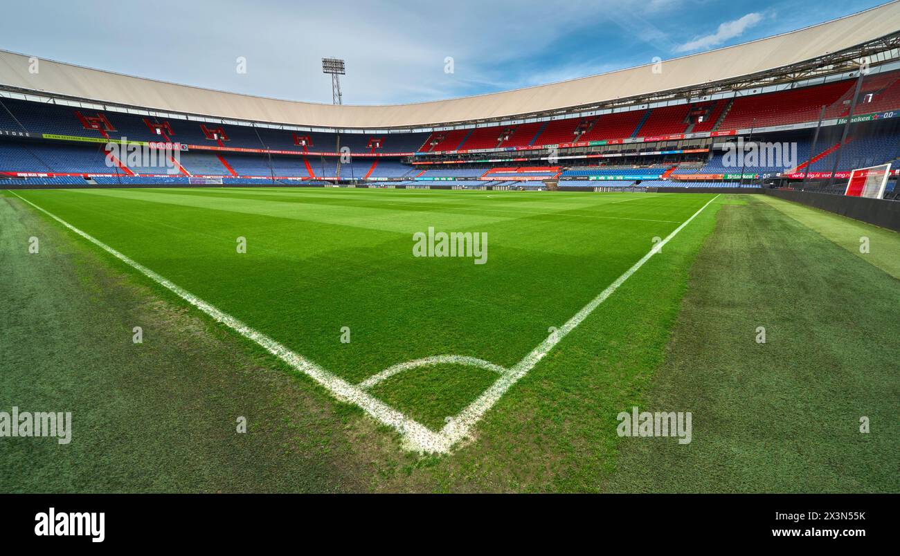 Pitch view at De Kuip arena - the official playgrounds of FC Feyenoord ...