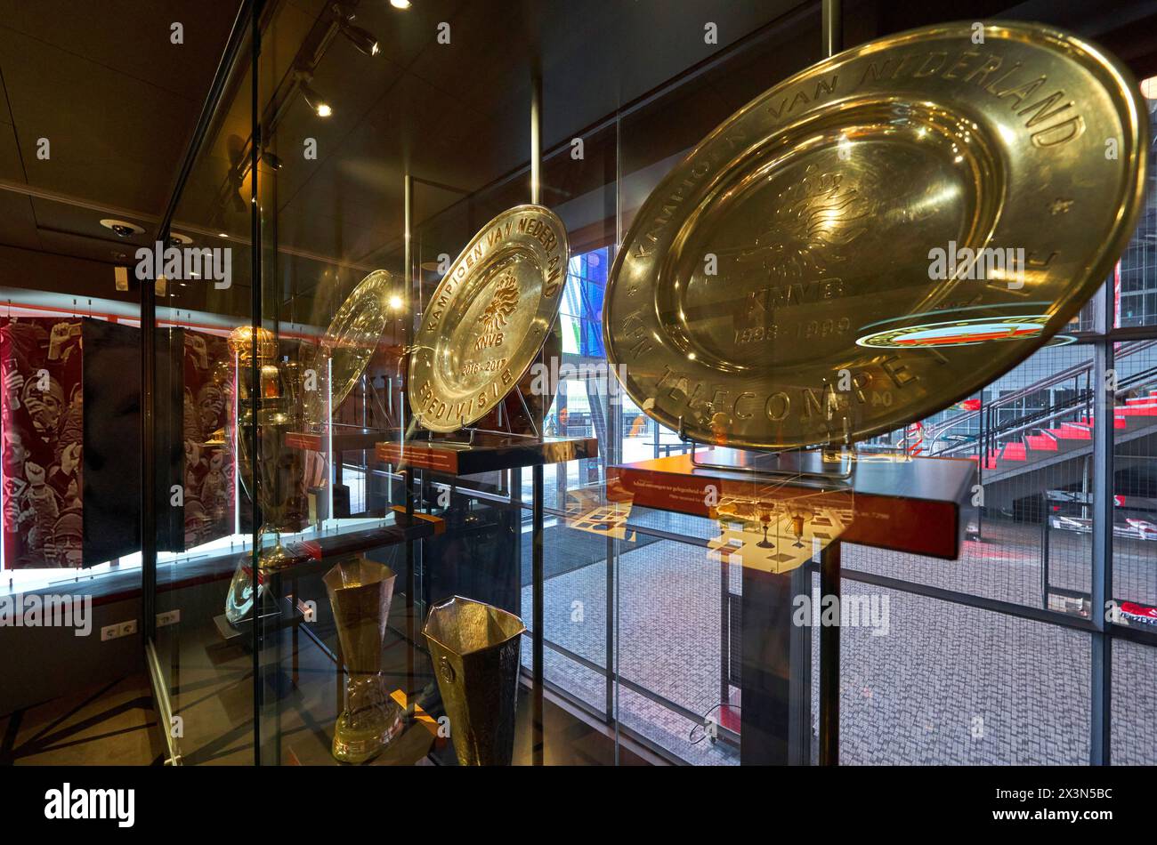 At the exposition of the museum at De Kuip arena - the official ...