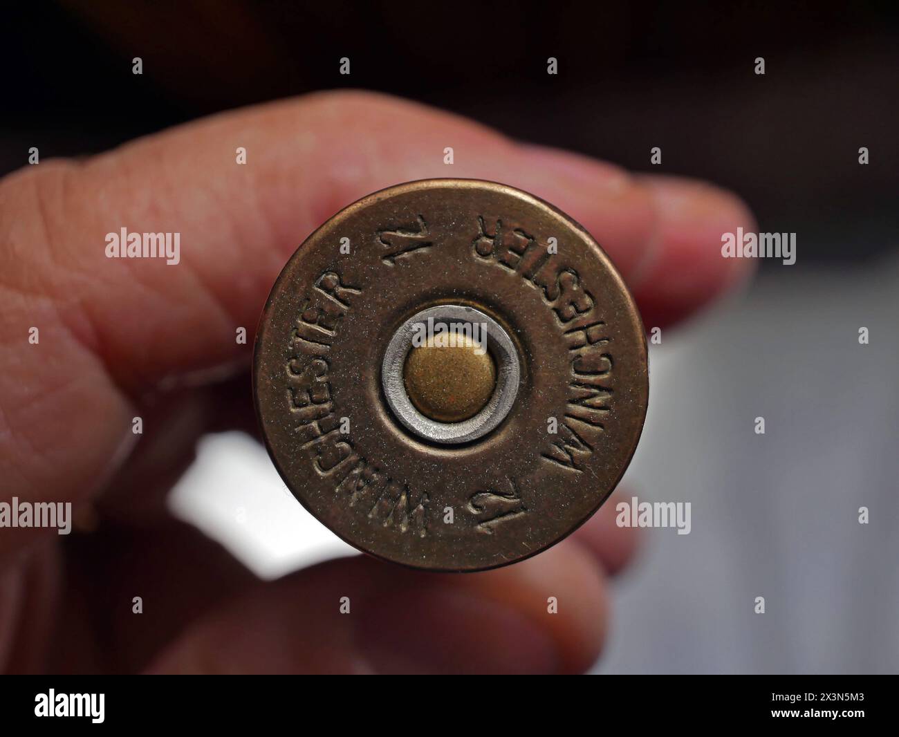 Winchester hunting cartridge 12 caliber Stock Photo - Alamy