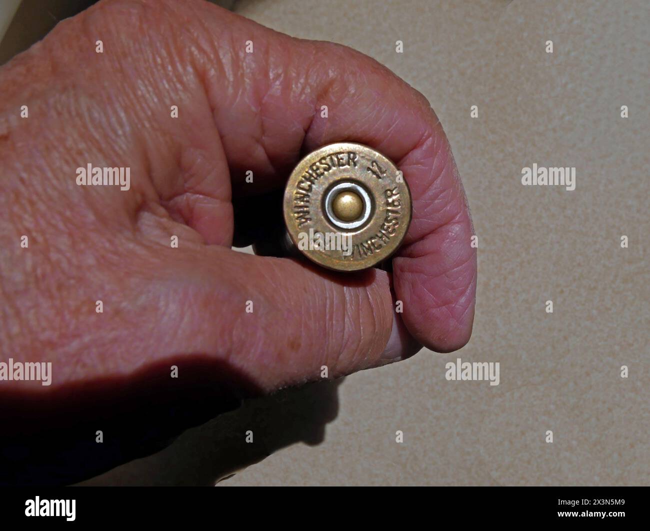Winchester hunting cartridge 12 caliber Stock Photo - Alamy