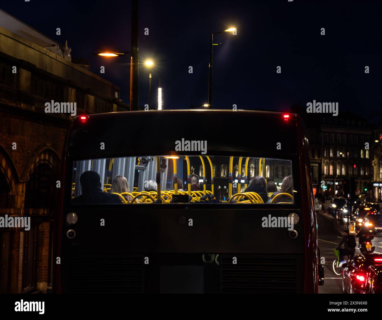 Interior of routemaster double decker bus hi-res stock photography and ...