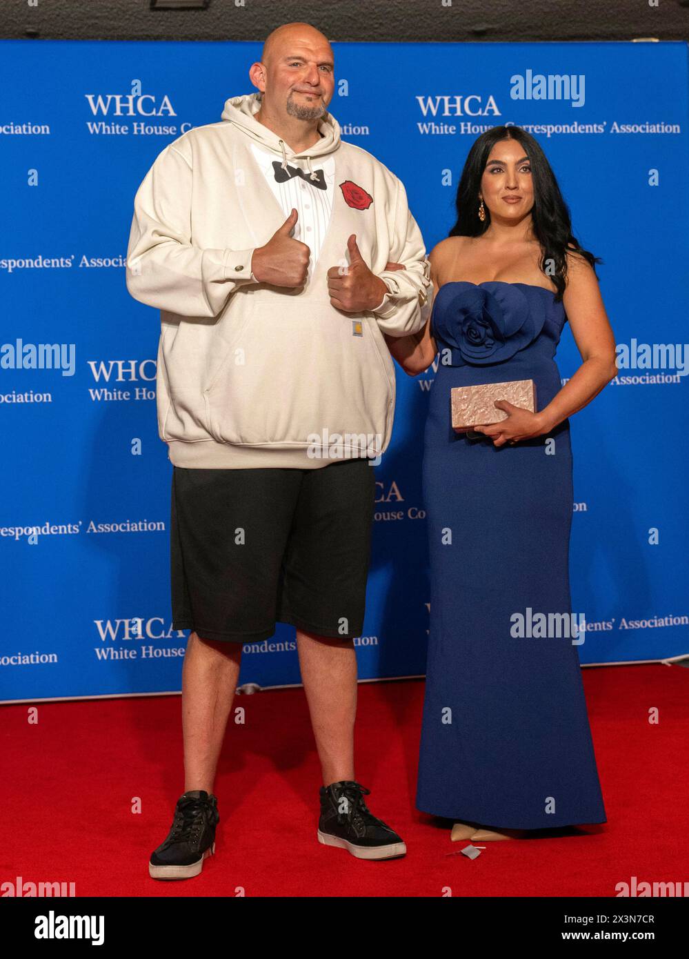Washington, DC. 27th Apr, 2024. United States Senator John Fetterman ...