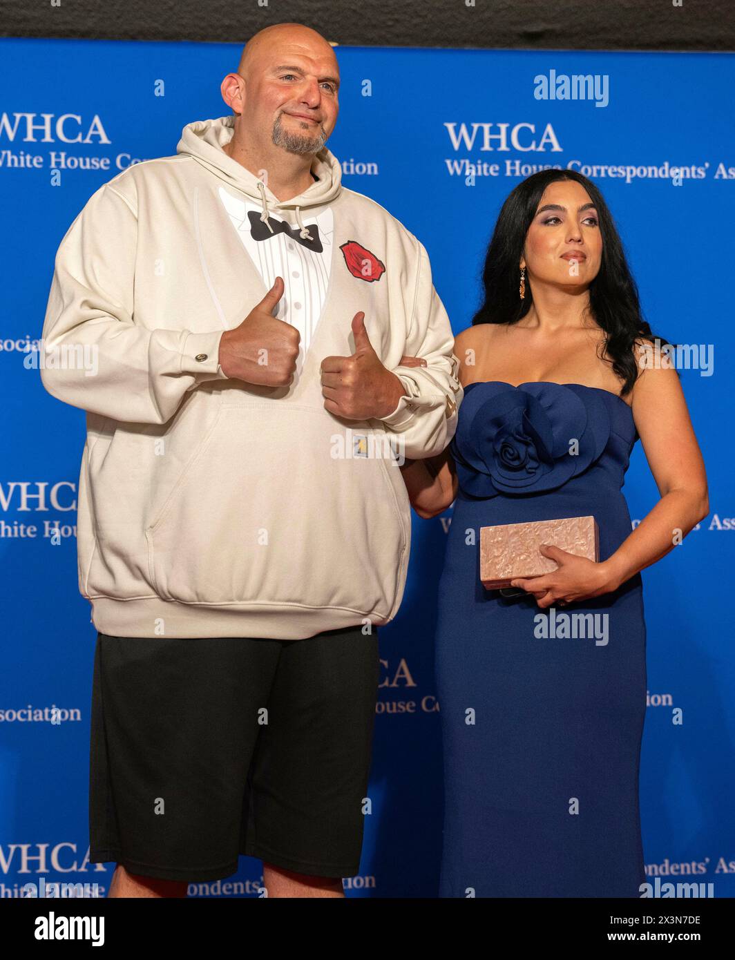 Washington, DC. 27th Apr, 2024. United States Senator John Fetterman ...